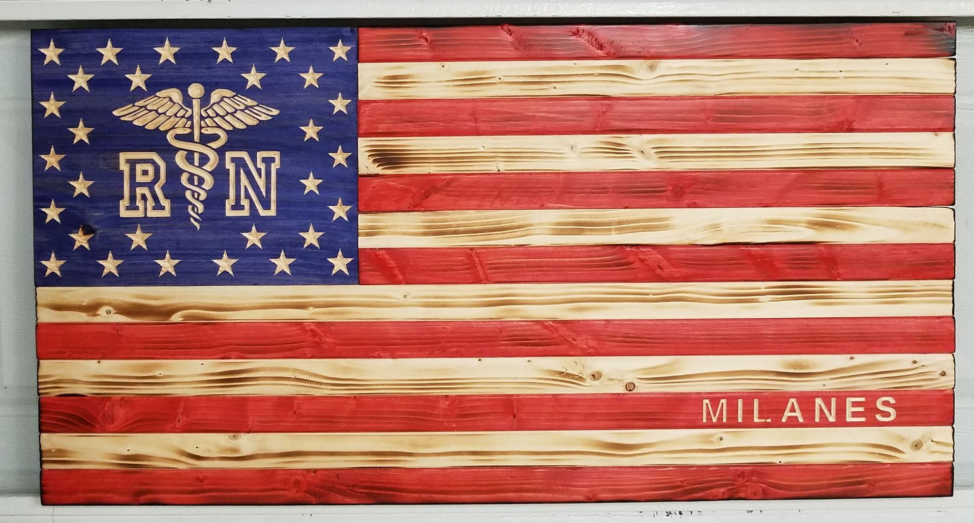 Rustic Flags of Virginia|RN Flag