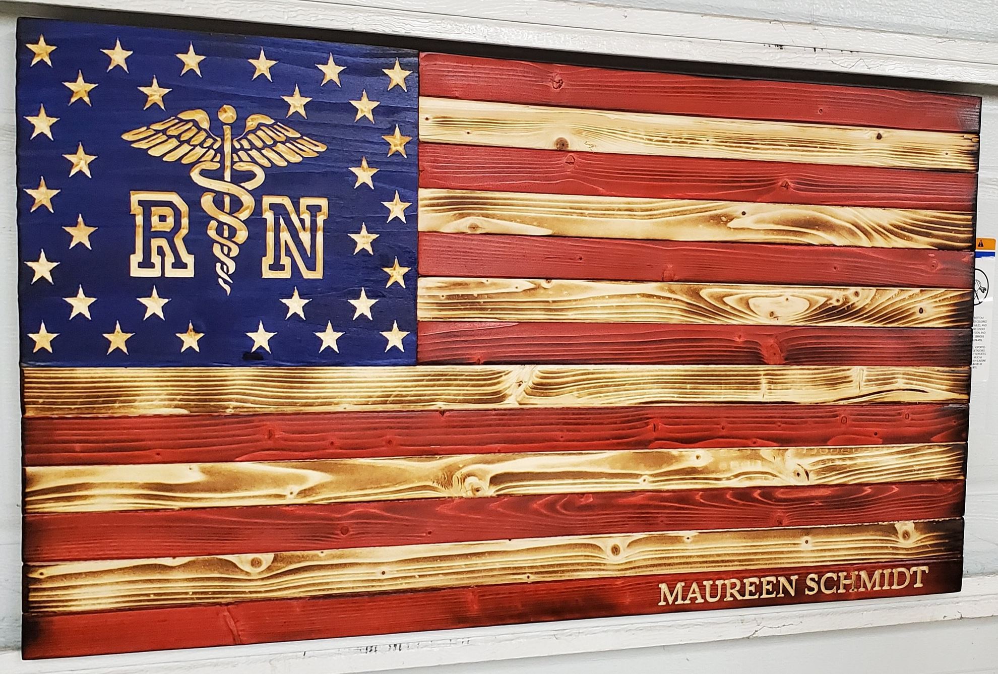 Rustic Flags of Virginia|RN Flag